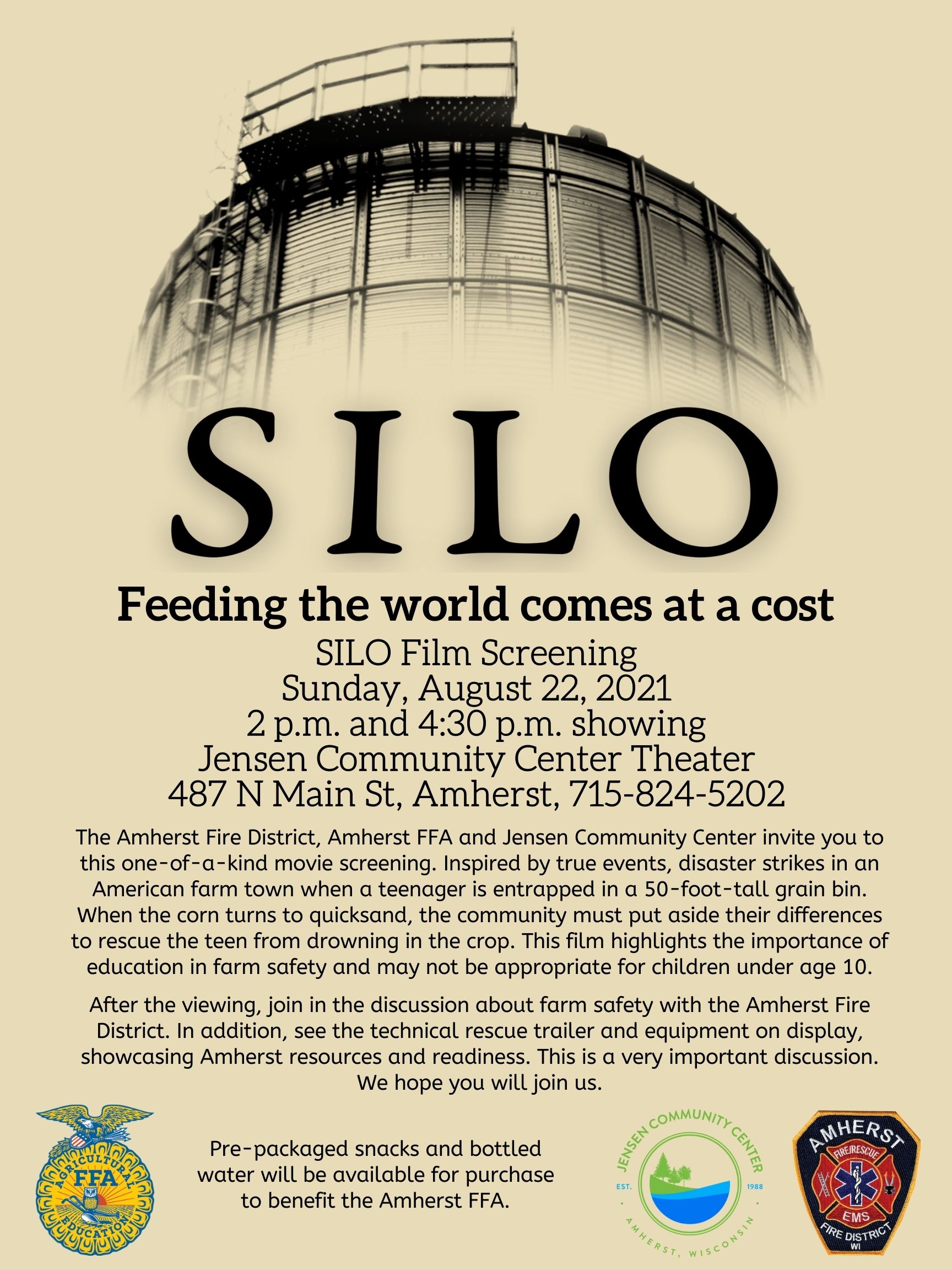 SILO Film Screening – Jensen Community Center